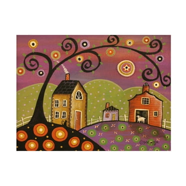 Karla Gerard 'Sweet Cottage' Canvas Art - Walmart.com