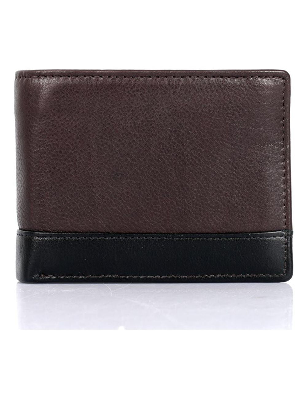 Karla Hanson Men's RFID Leather Bifold Wallet w/ Card Holder Insert ...