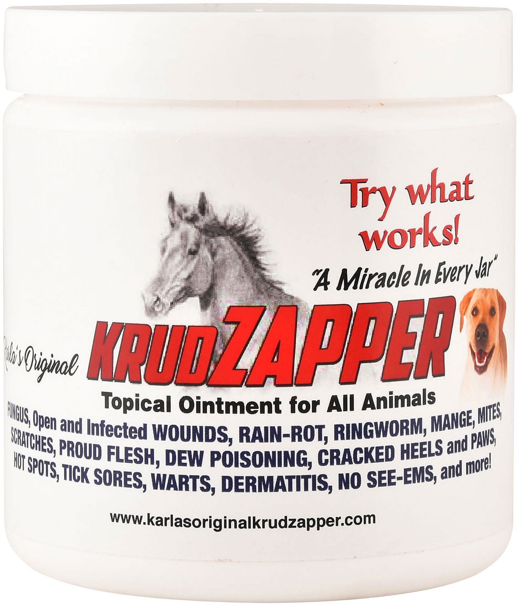 KrudZapper KRUD Zapper for Pets, Equine, Livestock, Ringworm, Mites ...