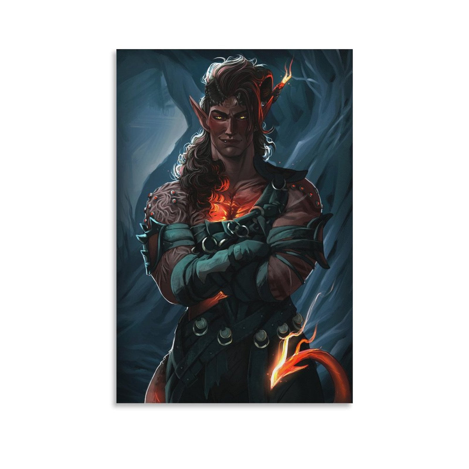 Karlach Artwork Painting On Canvas Wall Art Poster Scroll Picture Print ...