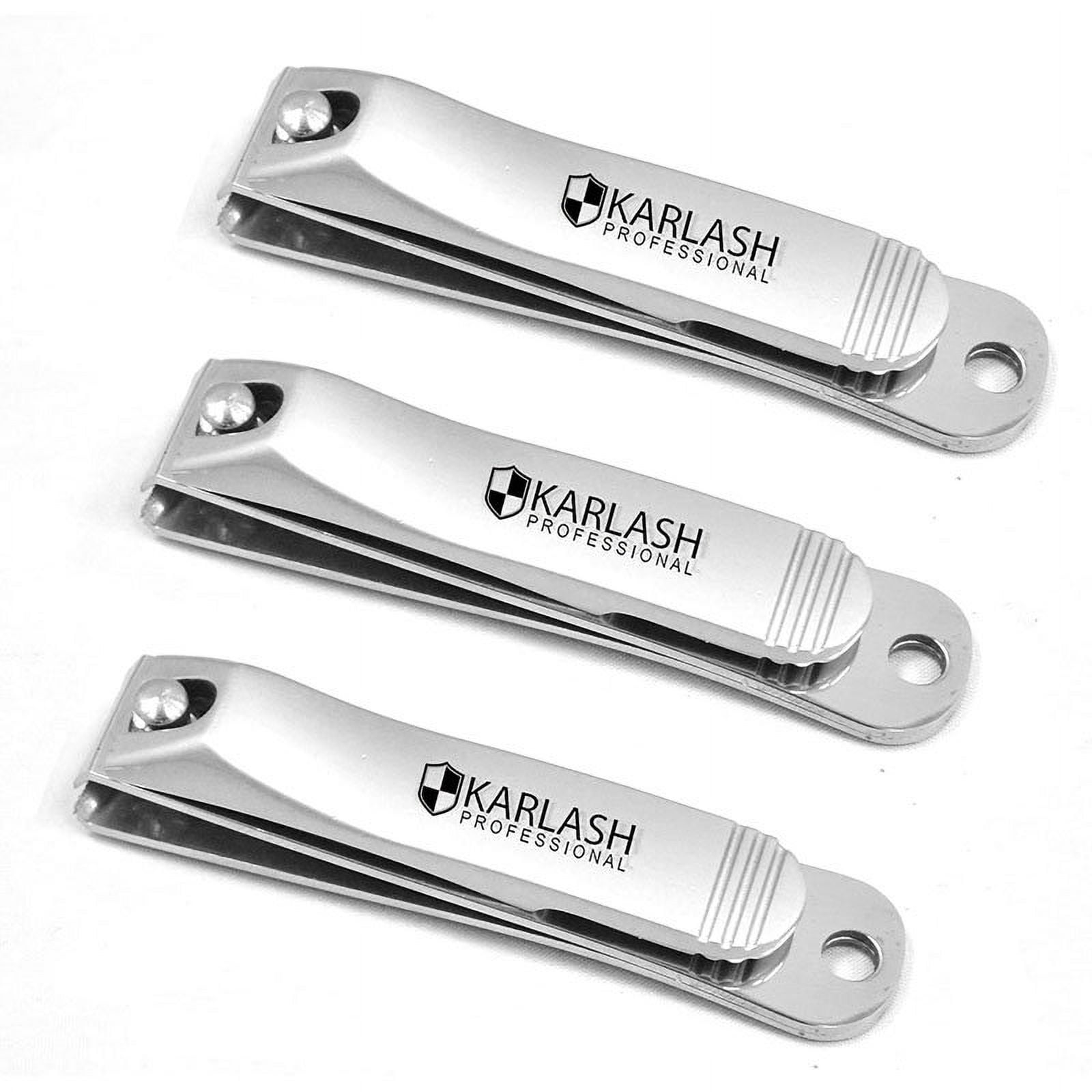 Karlash Nail Clipper Curved Blade with Nail File, Fingernail, Nail Care ...