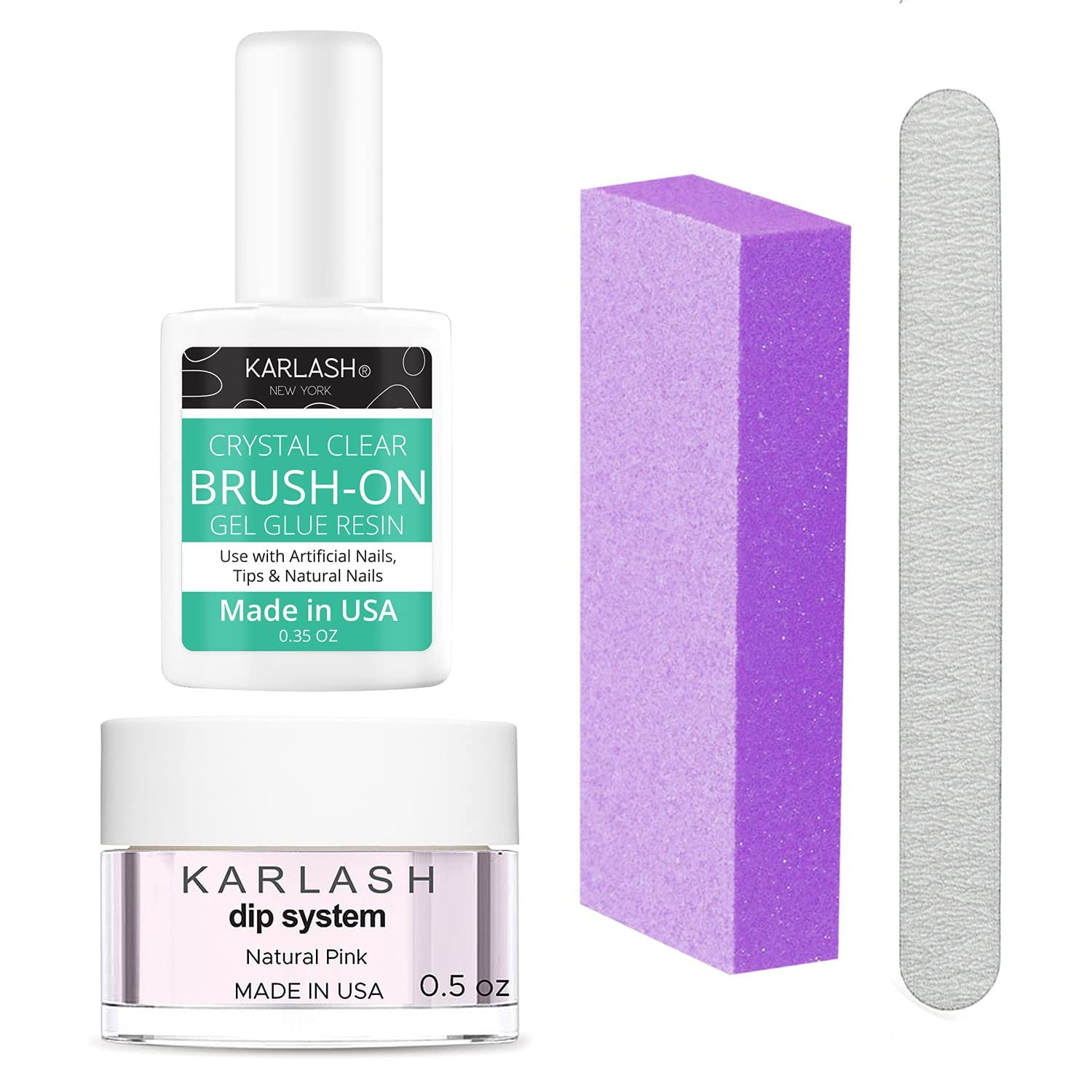 Karlash Nail Repair Kit, Quick Fix for Broken Cracked Split Nails ...