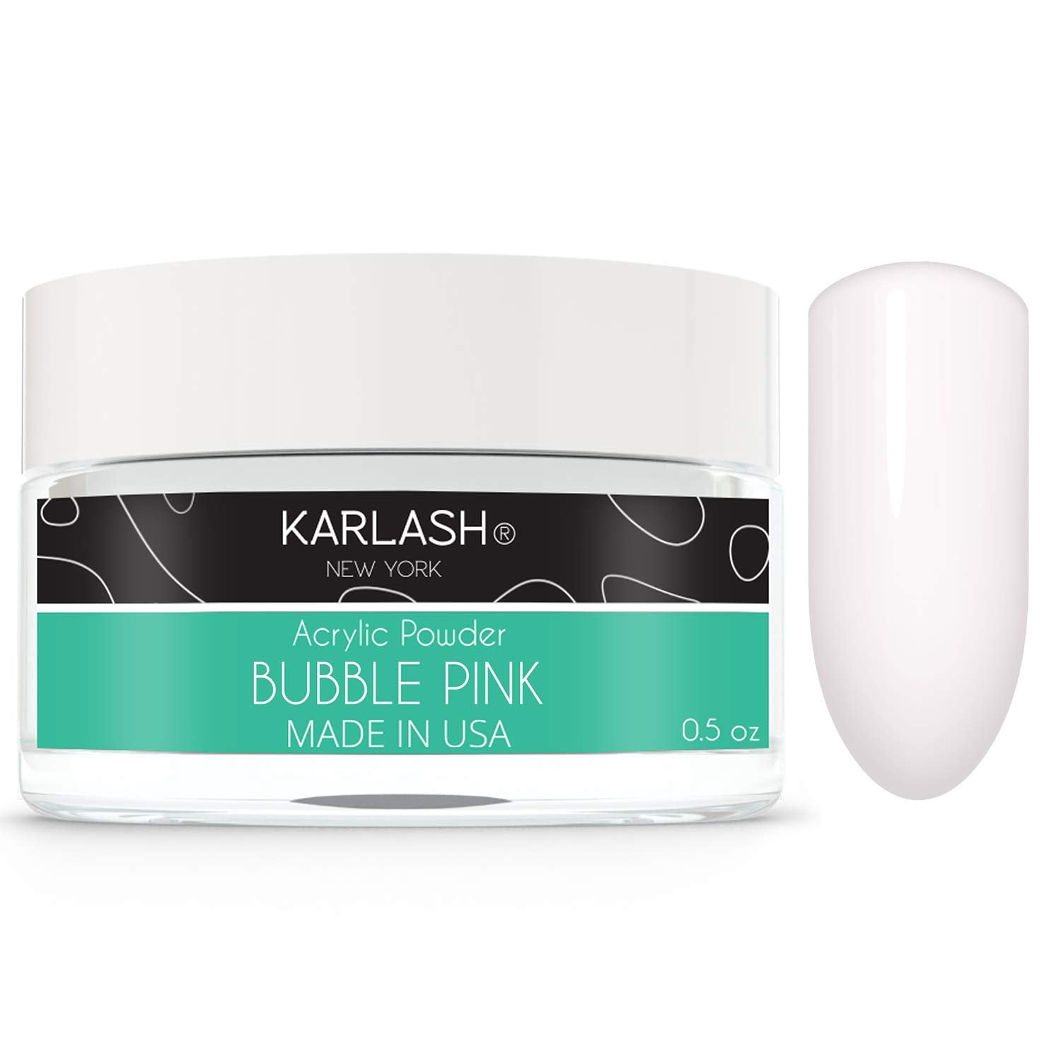 Karlash Professional Acrylic Powder Bubble Pink 0.5 oz - Walmart.com