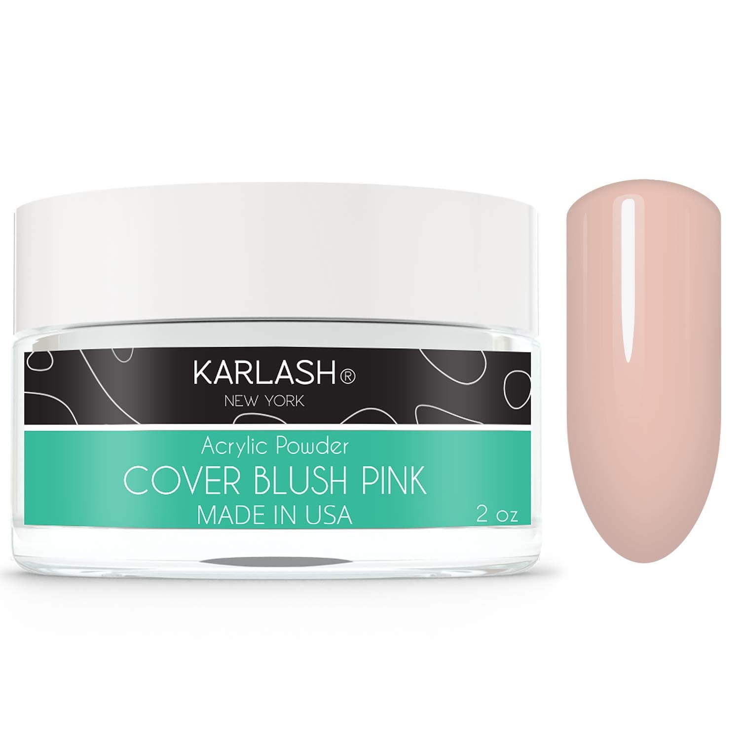 Karlash Professional Acrylic Powder Cover Blush Pink 2 oz - Walmart.com