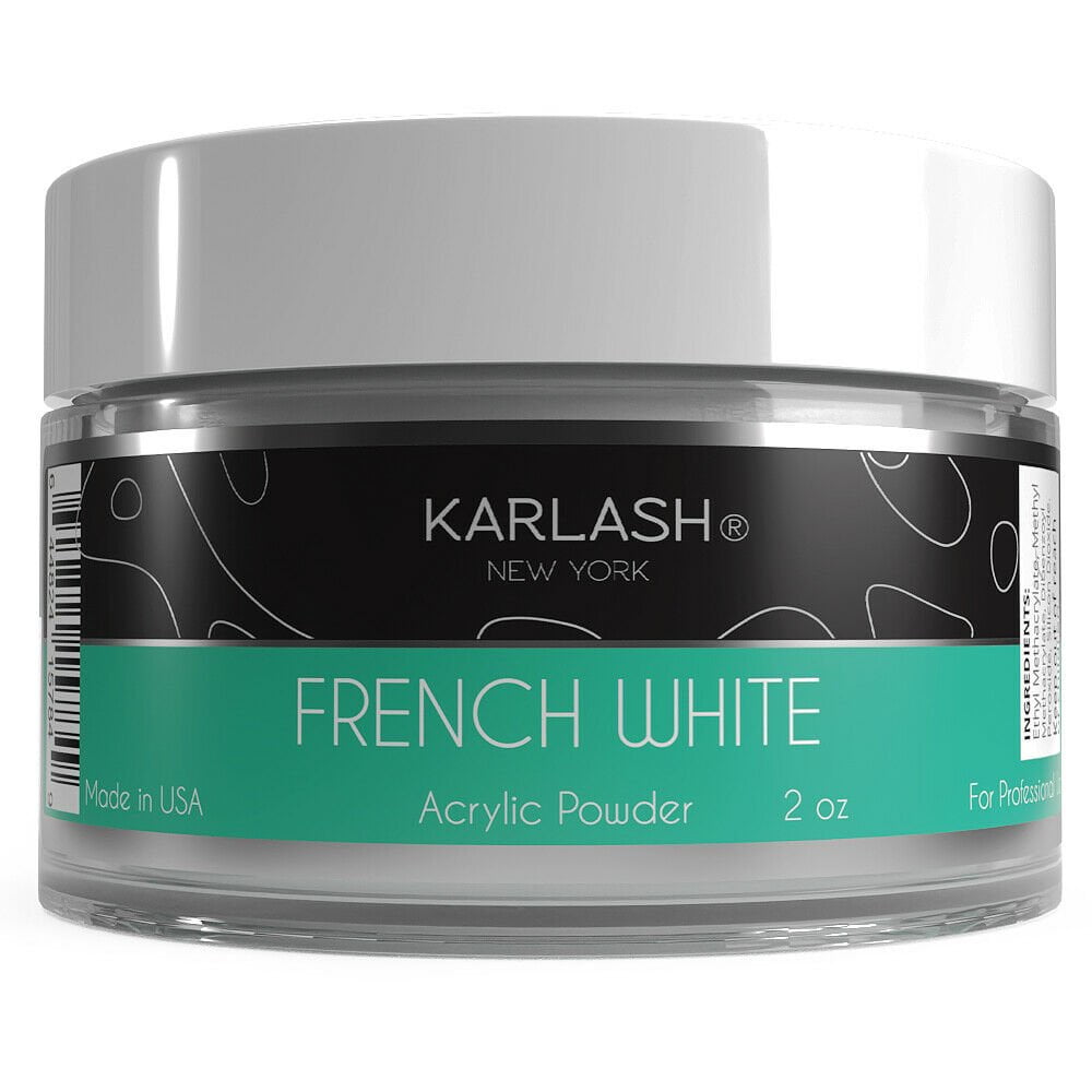 Karlash Professional Acrylic Powder French White 2 oz - Walmart ...