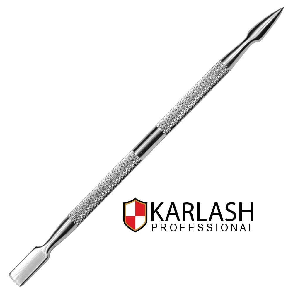 Karlash Professional Cuticle Pusher Stainless Steel and Nail Cleaner ...