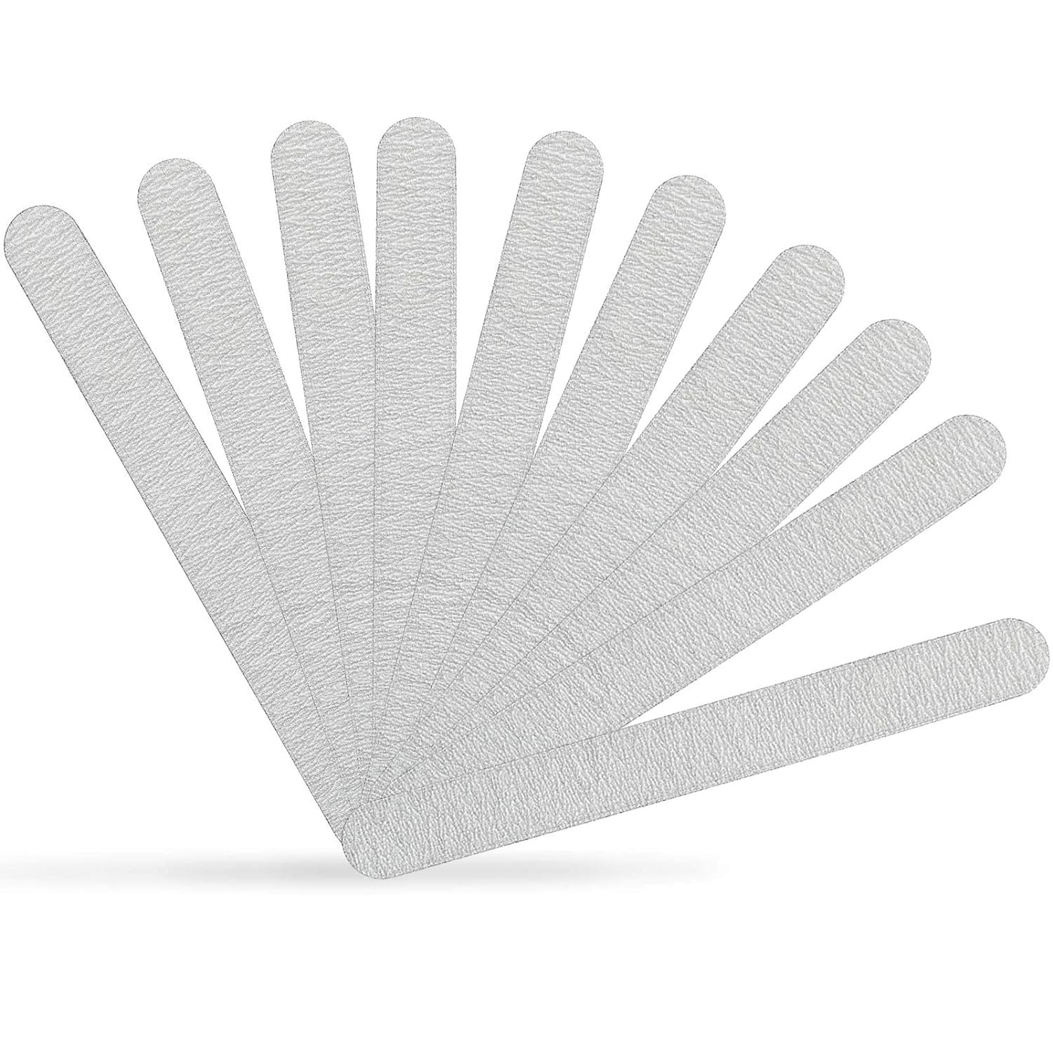 Karlash Professional Double Sided Emery Board 7" Zebra Nail File 80/80 ...