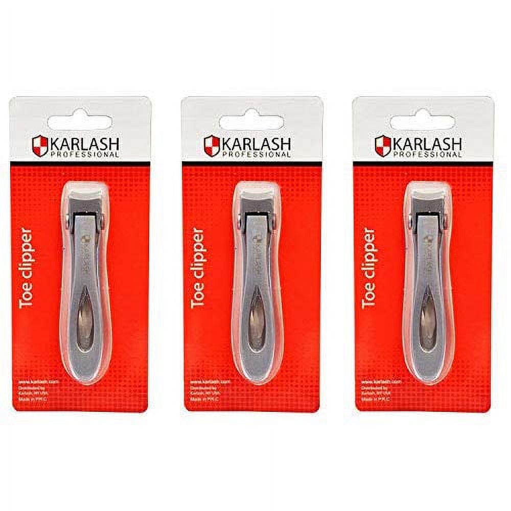 Karlash Stainless Steel Toe Nail Clipper for Men and Women with Ring ...