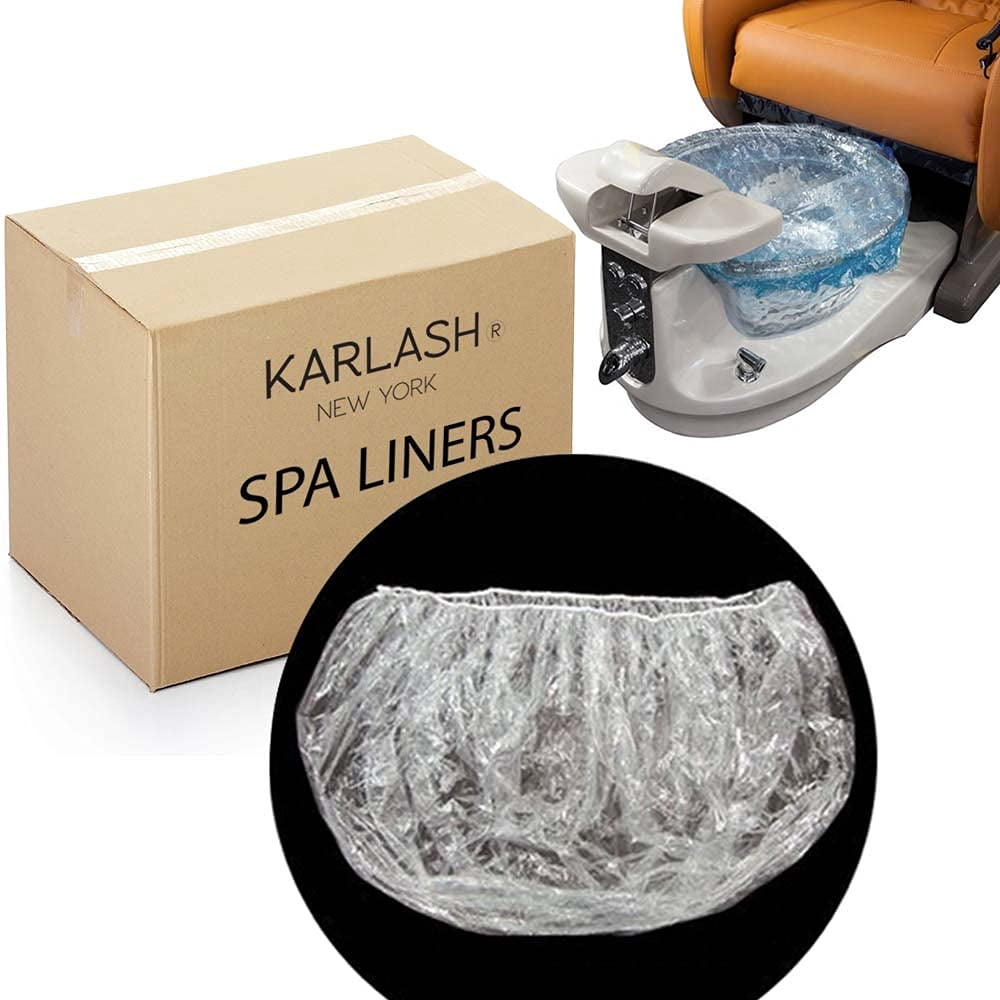 Karlash Ultra Premium Spa Disposable Liners One Size Fits most Pedicure ...