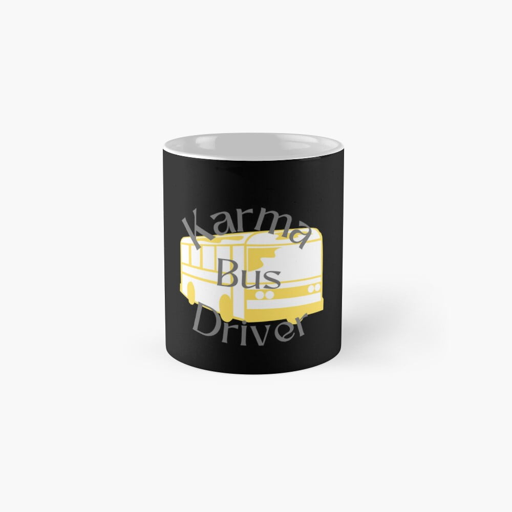 Karma Bus Driver yellow and orange Classic Mug - Walmart.com