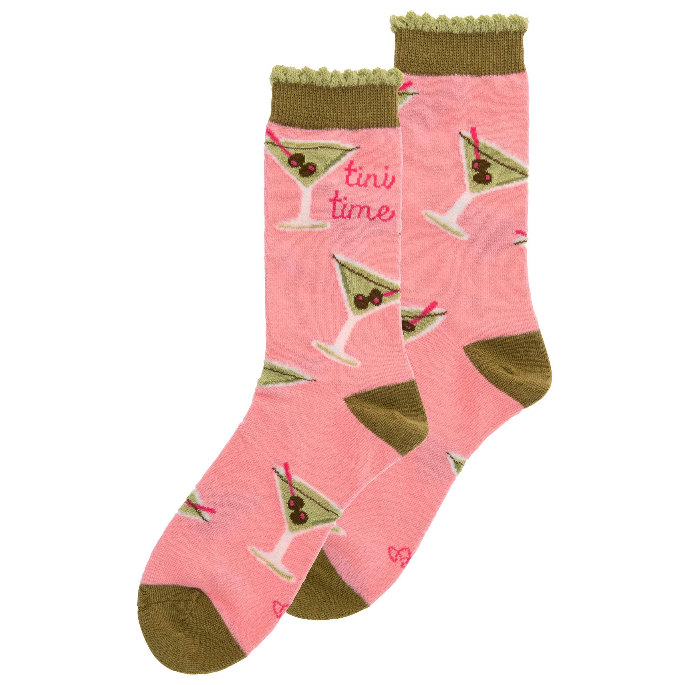 Karma Crew Socks, Cute and Funny Socks for Women, Bright and Colorful ...