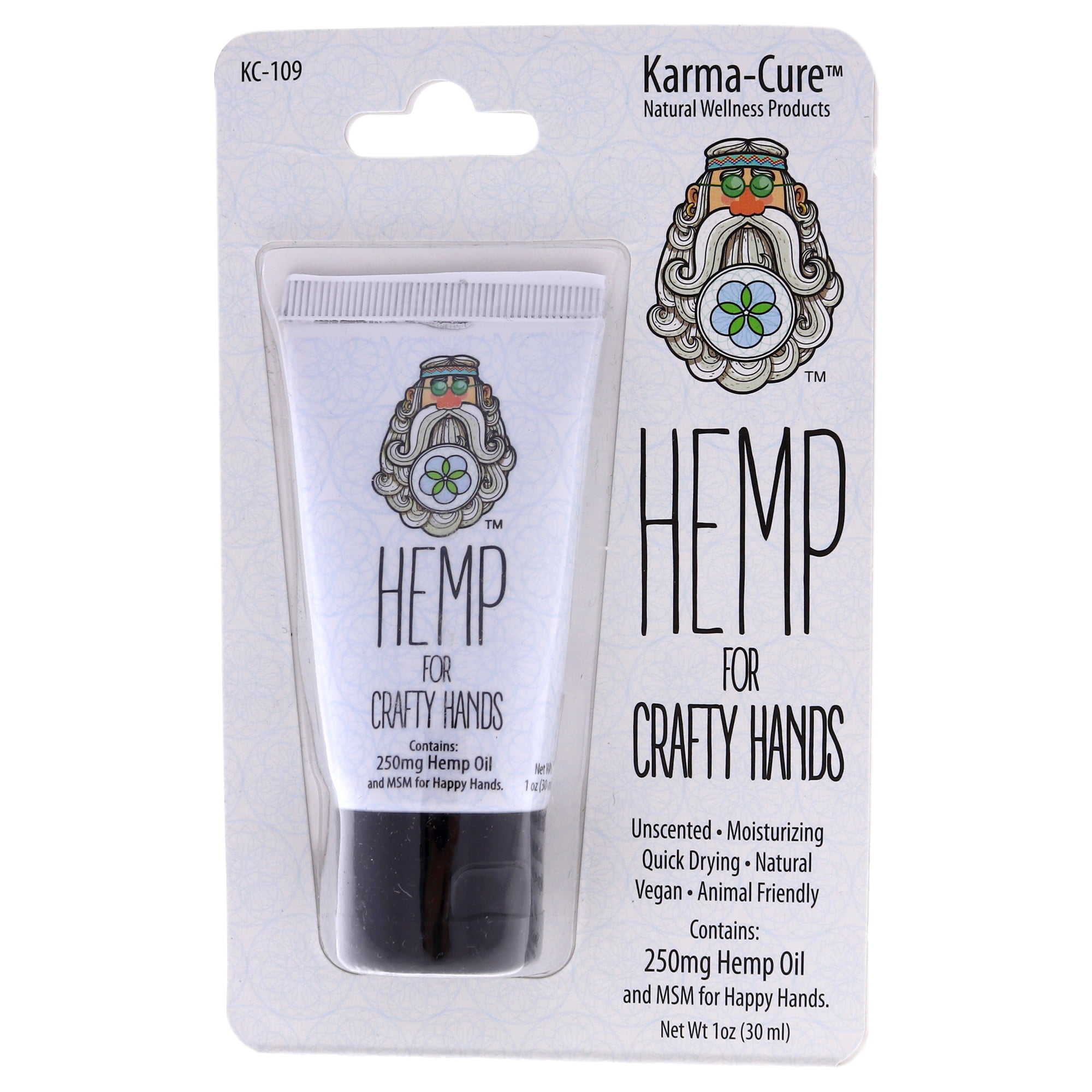 Karma-Cure Hemp Crafty Hands , 1 oz Cream - Walmart.com