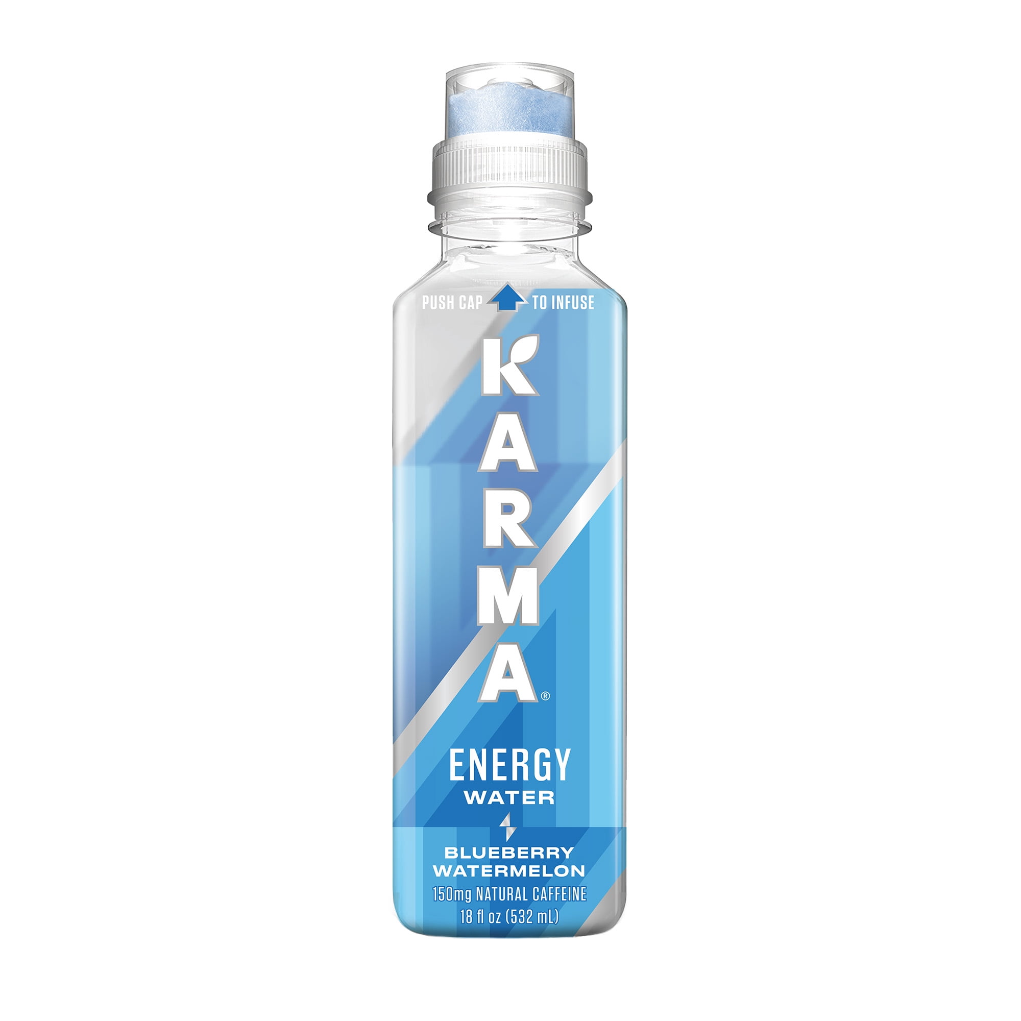 Karma Energy Water, Blueberry Watermelon, 18 fl. oz., 1 Count Bottle ...
