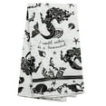 Karma Gifts Black And White Boho Tea Towel, Mermaid - Walmart.com