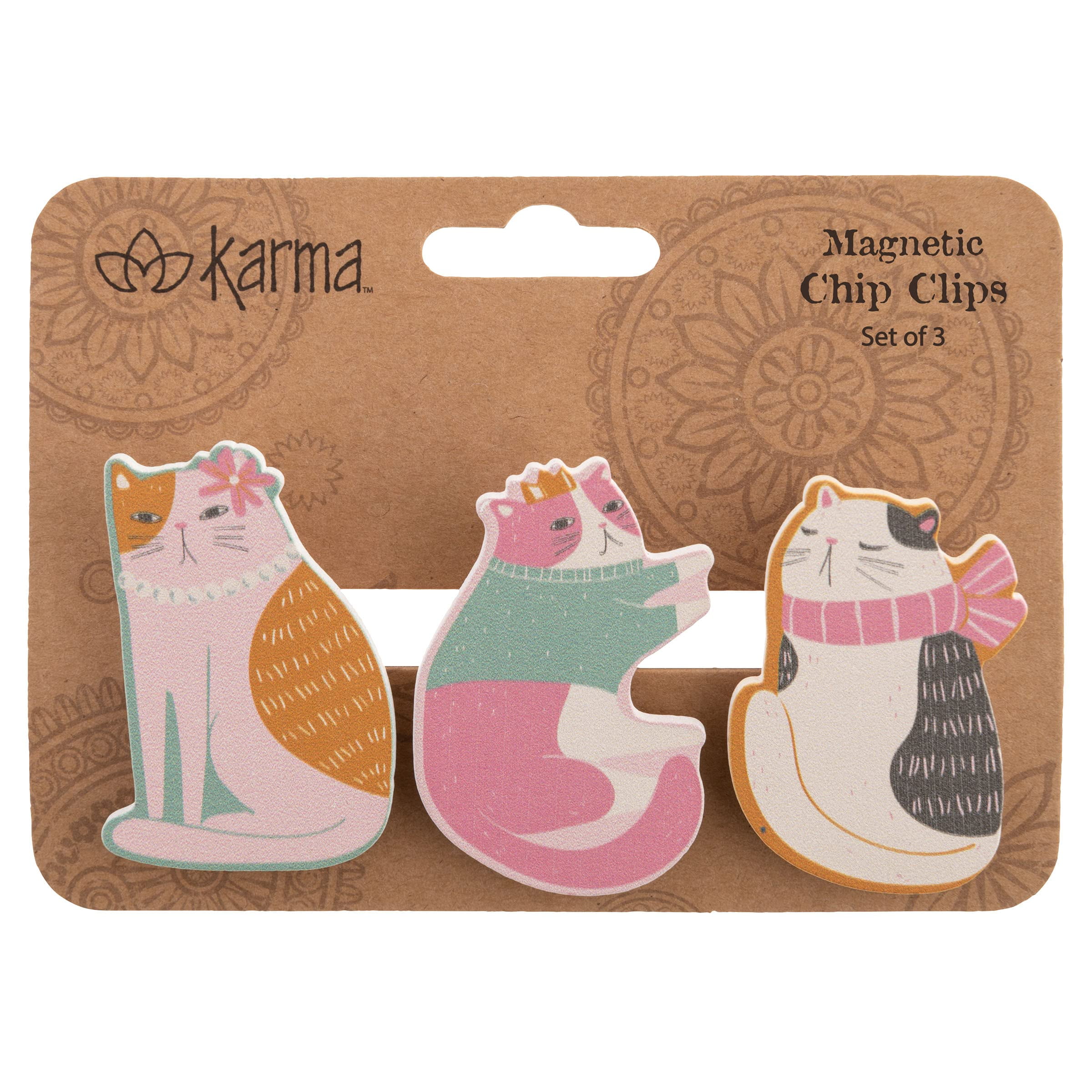 Karma Gifts Chip Clips, One Size, Cat - Walmart.com