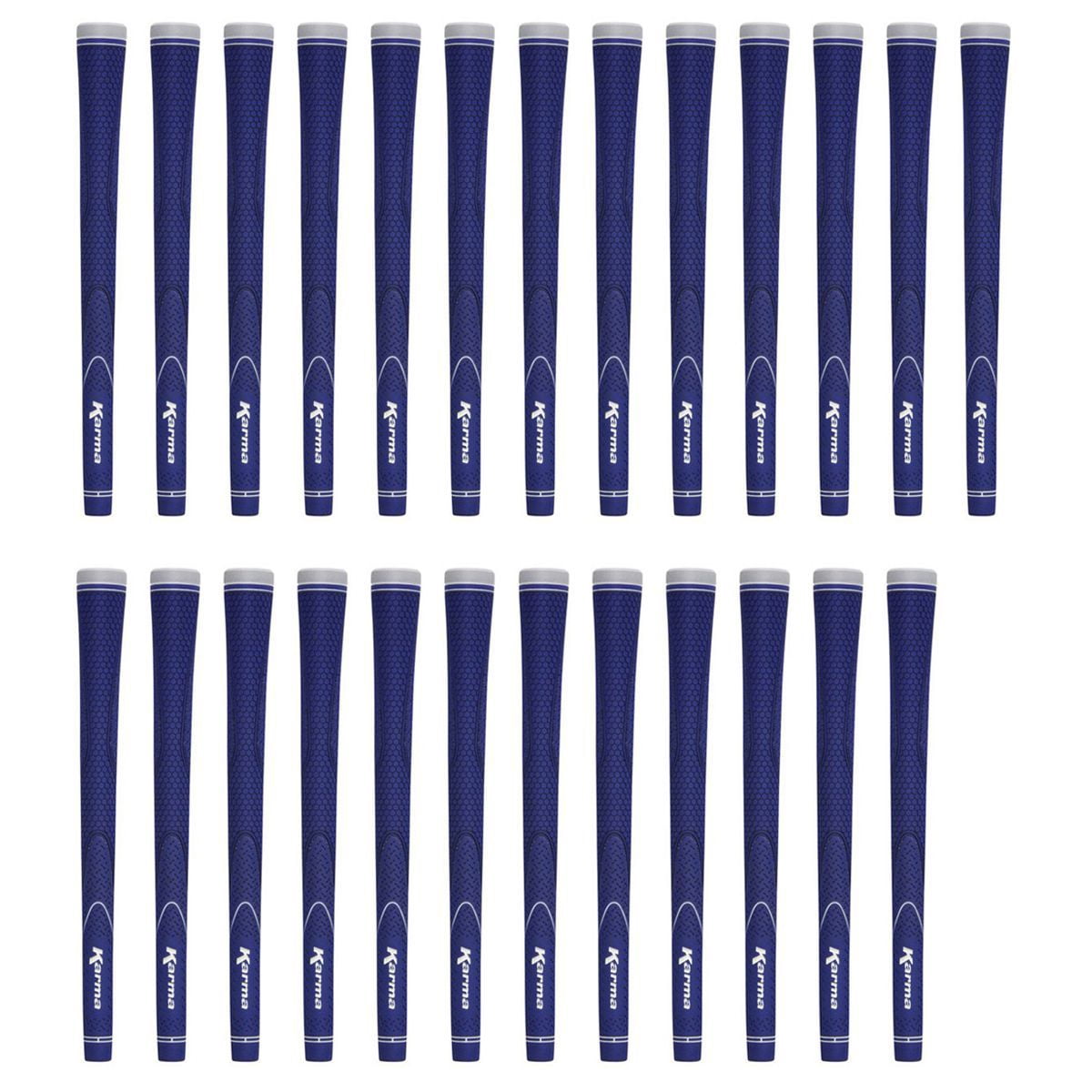 Karma Neion II Blue 25 Piece Golf Grip Bundle for Men, Standard Size ...