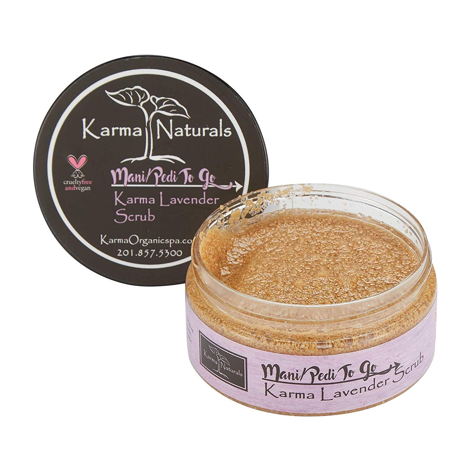 Karma Organic Lavender Body Lotion and Scrub -Stress Relief, Mosquitos ...