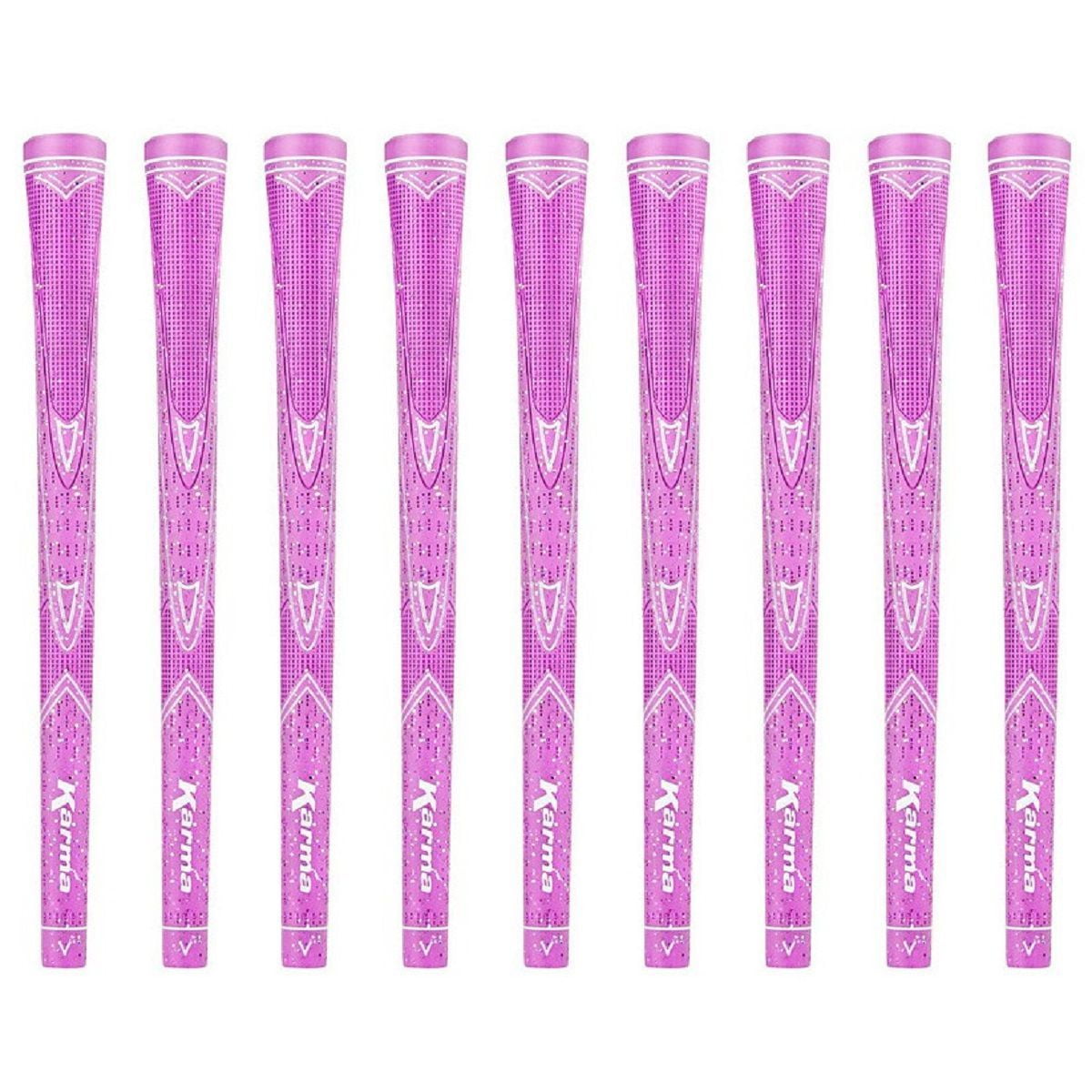 Karma Pink Sparkle 9 Piece Undersize Ladies Golf Grip Bundle - Walmart.com