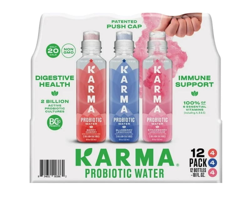 Karma Probiotic Water Variety Pack 18 oz., 12 pk. - Walmart.com