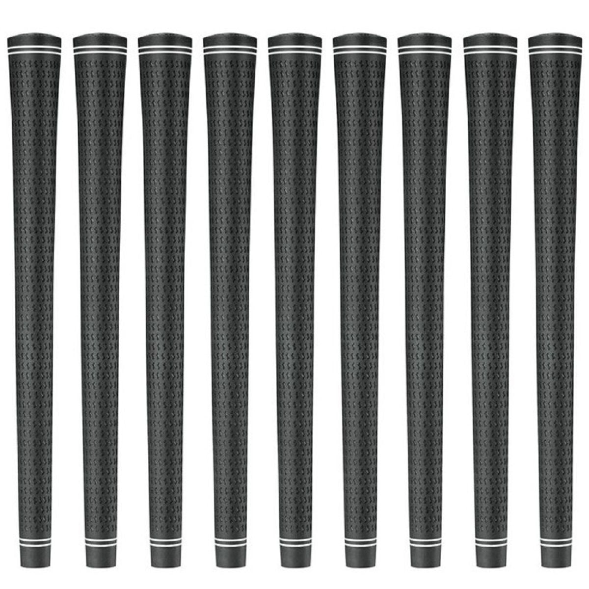 Karma Revolution Black Standard Size 9 Piece Golf Grip Set - Walmart.com