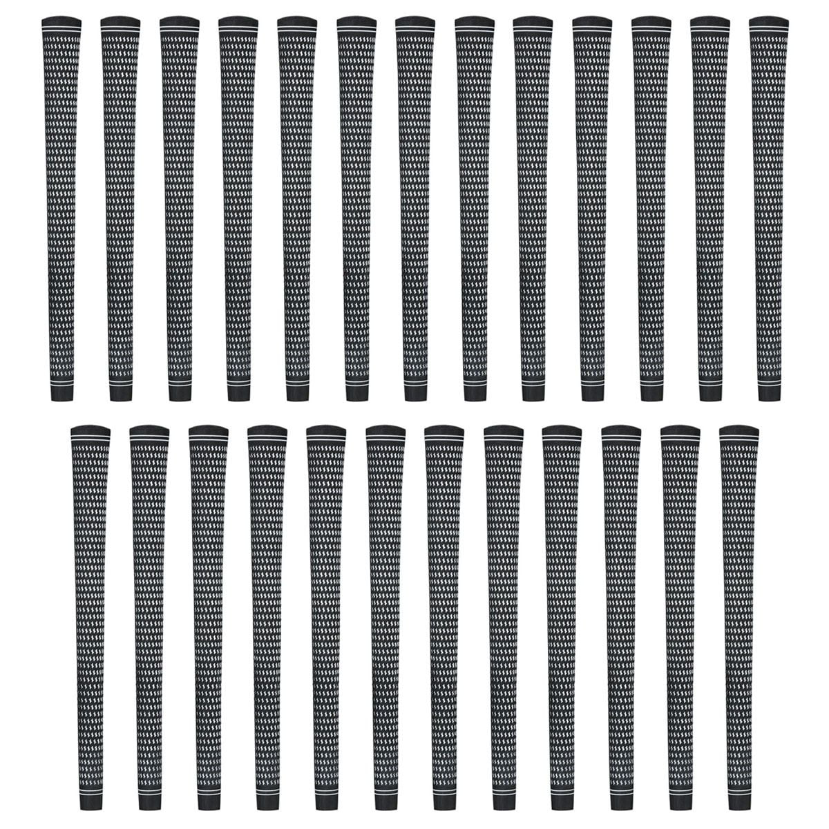 Karma Revolution Black/White Standard 25 piece Golf Grip Bundle ...