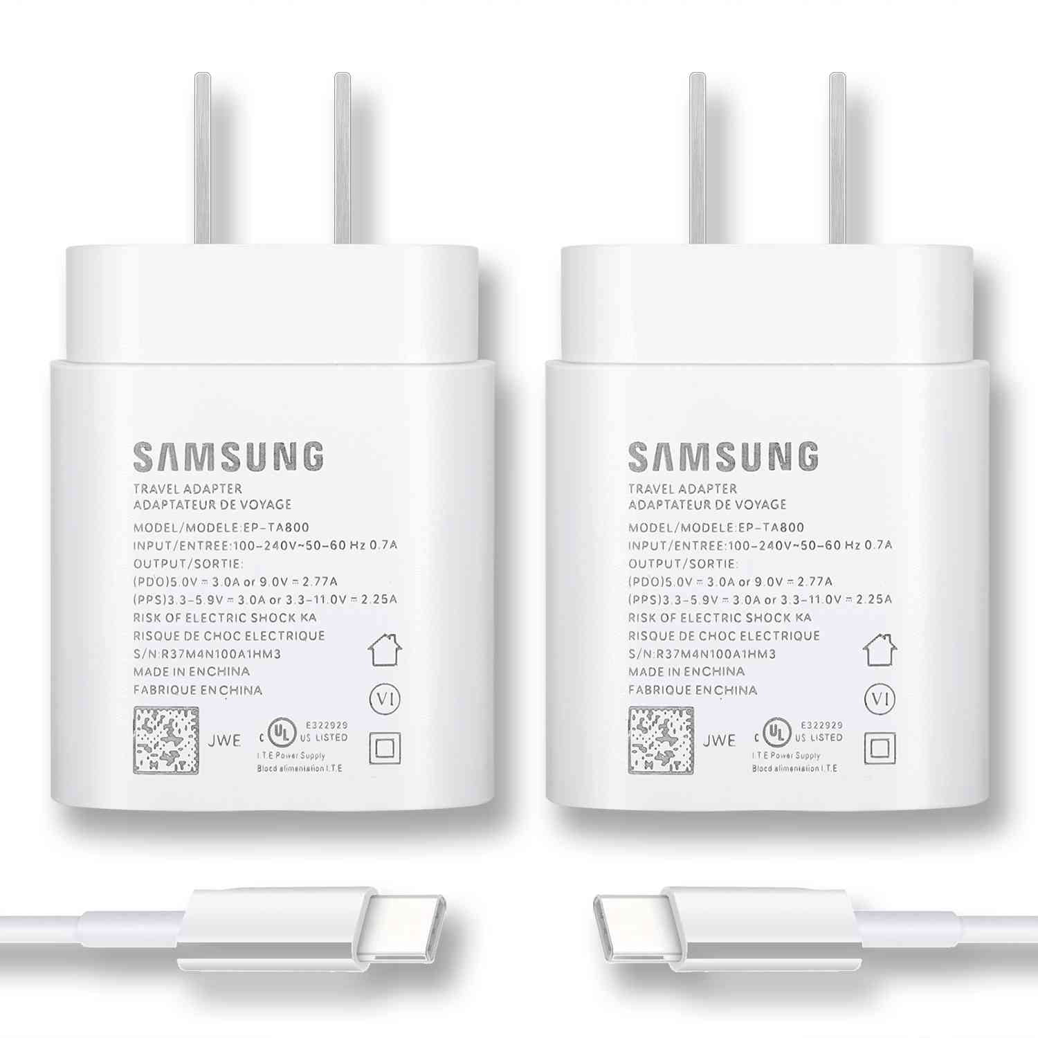 Karma Solutions 2 Pack 25W USB C Charger Block, Fast Charging Wall ...