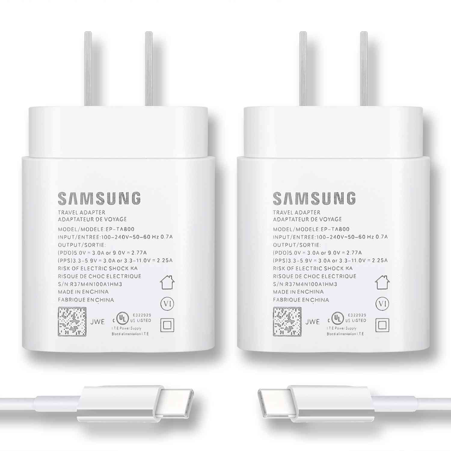 Karma Solutions 2 Pack 25W USB C Charger Block, Fast Charging Wall ...