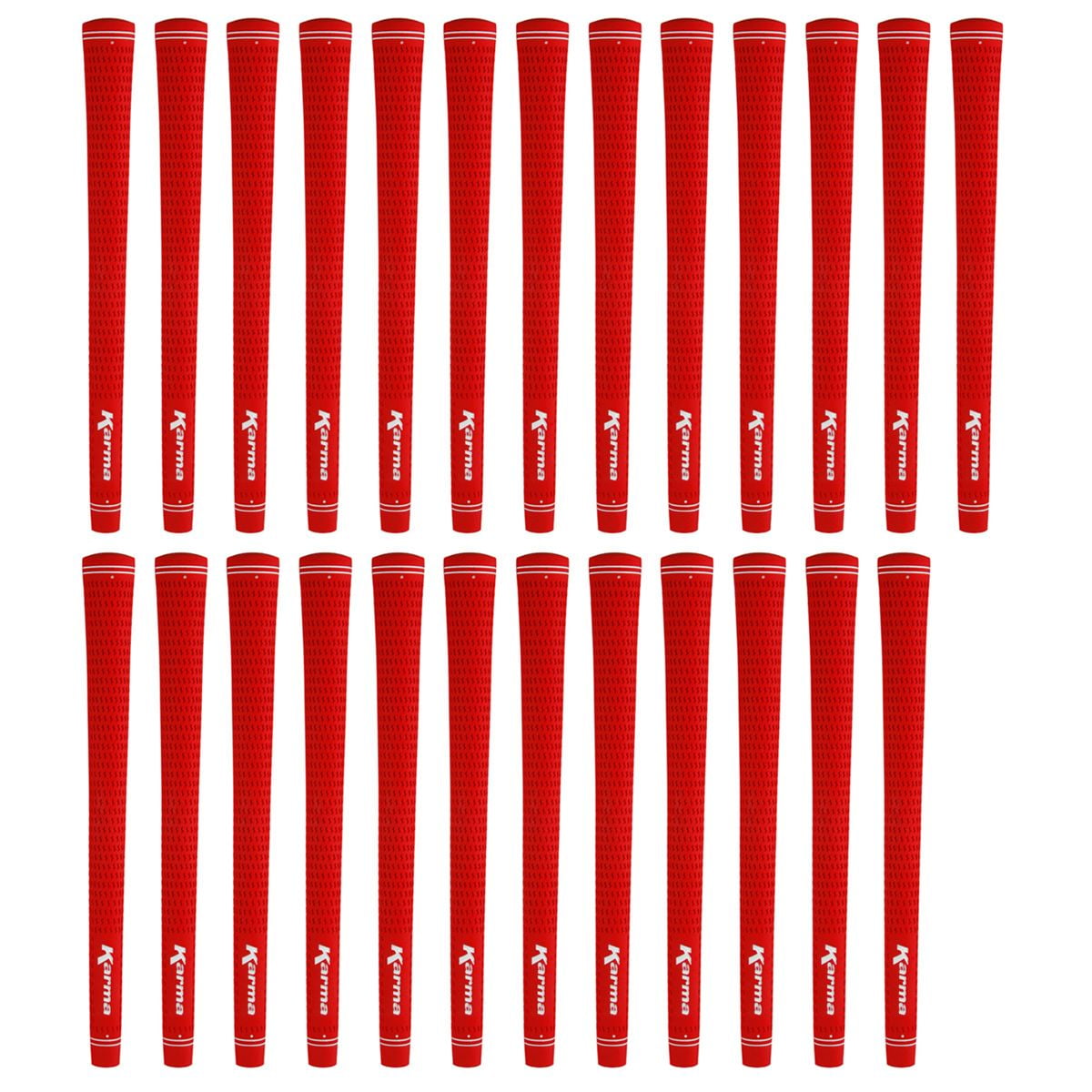 Karma Velour Red Standard 25 piece Golf Grip Bundle - Walmart Business ...
