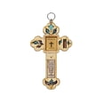 Karma and Luck Mini Spanish Cross Wall Blessing 8 Inch Multi Stone ...