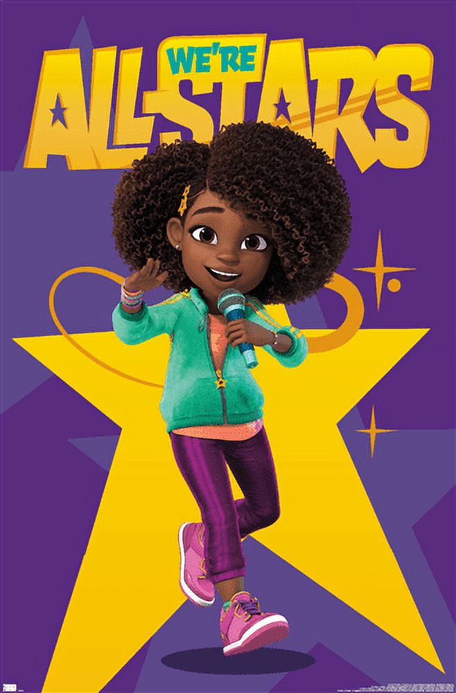 Karma's World - All-Stars Wall Poster, 14.725" x 22.375" - Walmart.com
