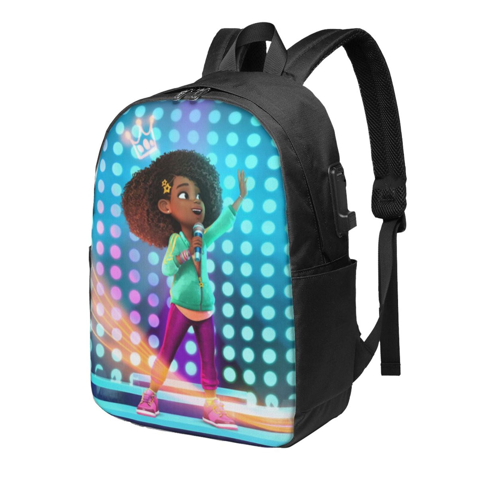 Karma's World Backpack Large Laptop Bookbag with usb Charging Port ...