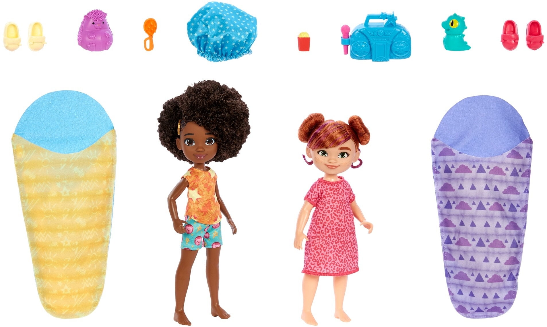 Karma’s World Slumber Party Toy Playset with 2 Dolls & Sleepover ...