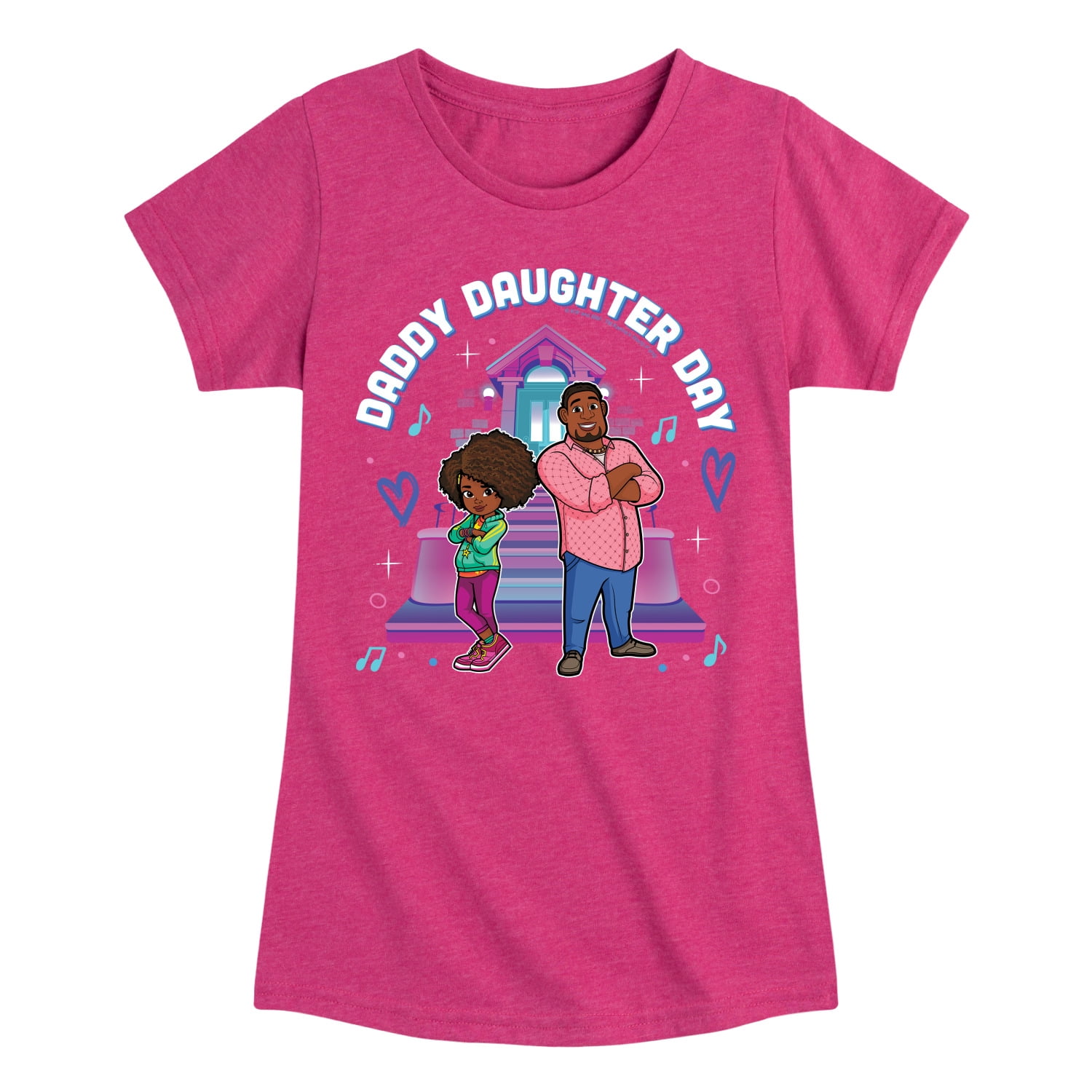 Karma's Wrold - Daddy Daughter Day - Toddler & Youth Girls Short Sleeve ...