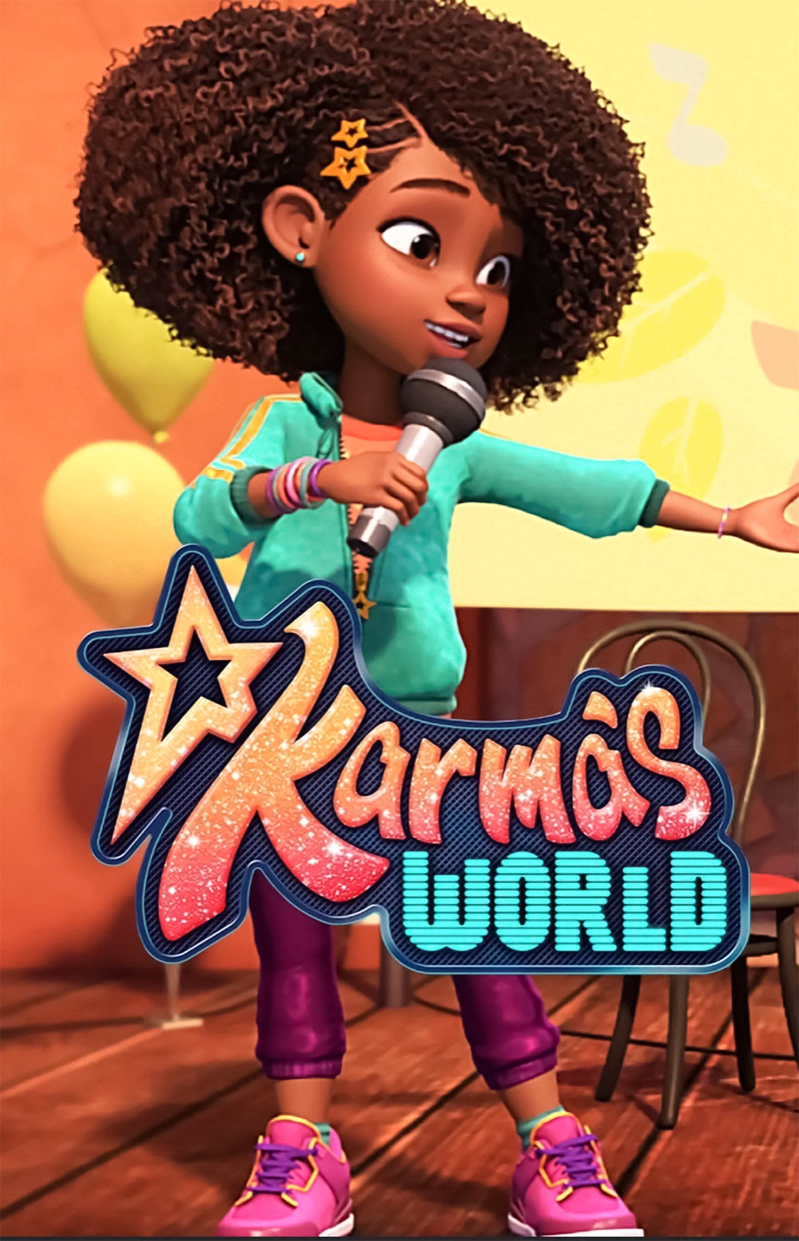 VAK 5x7ft Karma's World Cute Wall Decoration Backdrop Birthday Theme ...