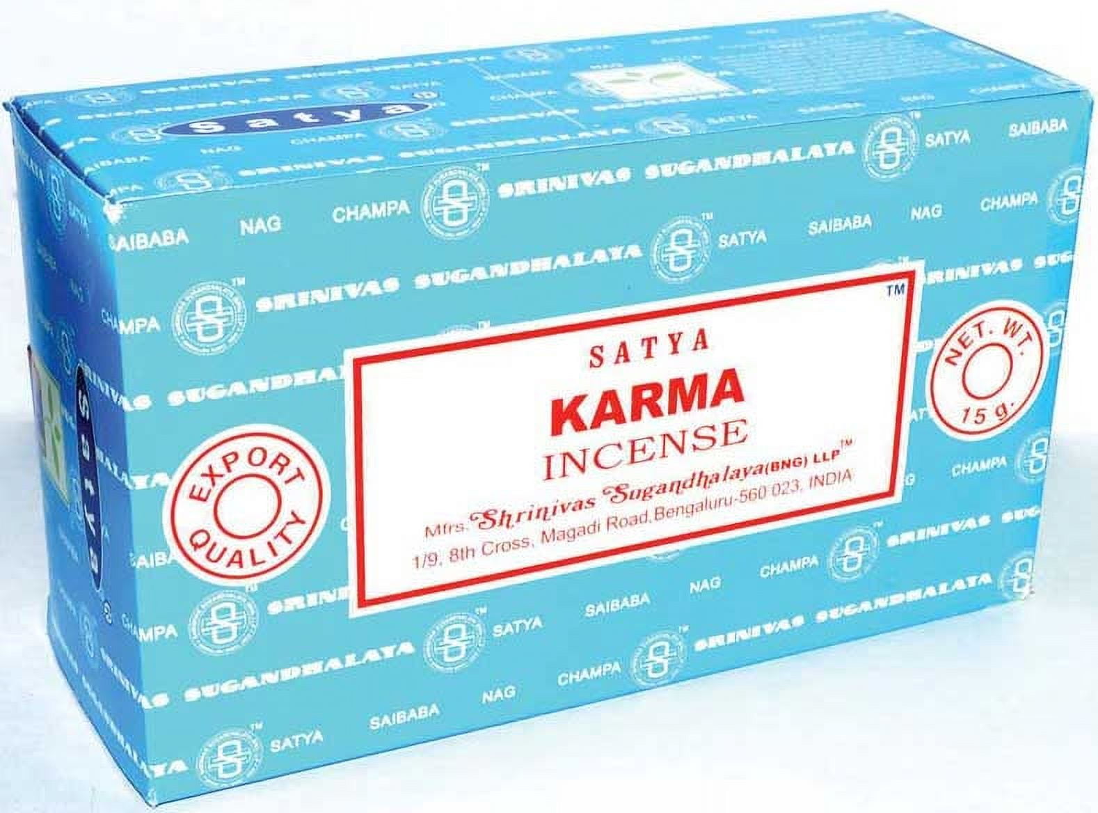 Karma satya incense stick 15 gm - Walmart.com
