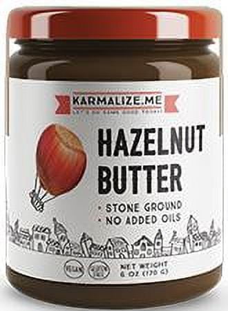 Karmalize.Me Vegan Chocolate Hazelnut Butter 6 oz. - Walmart.com