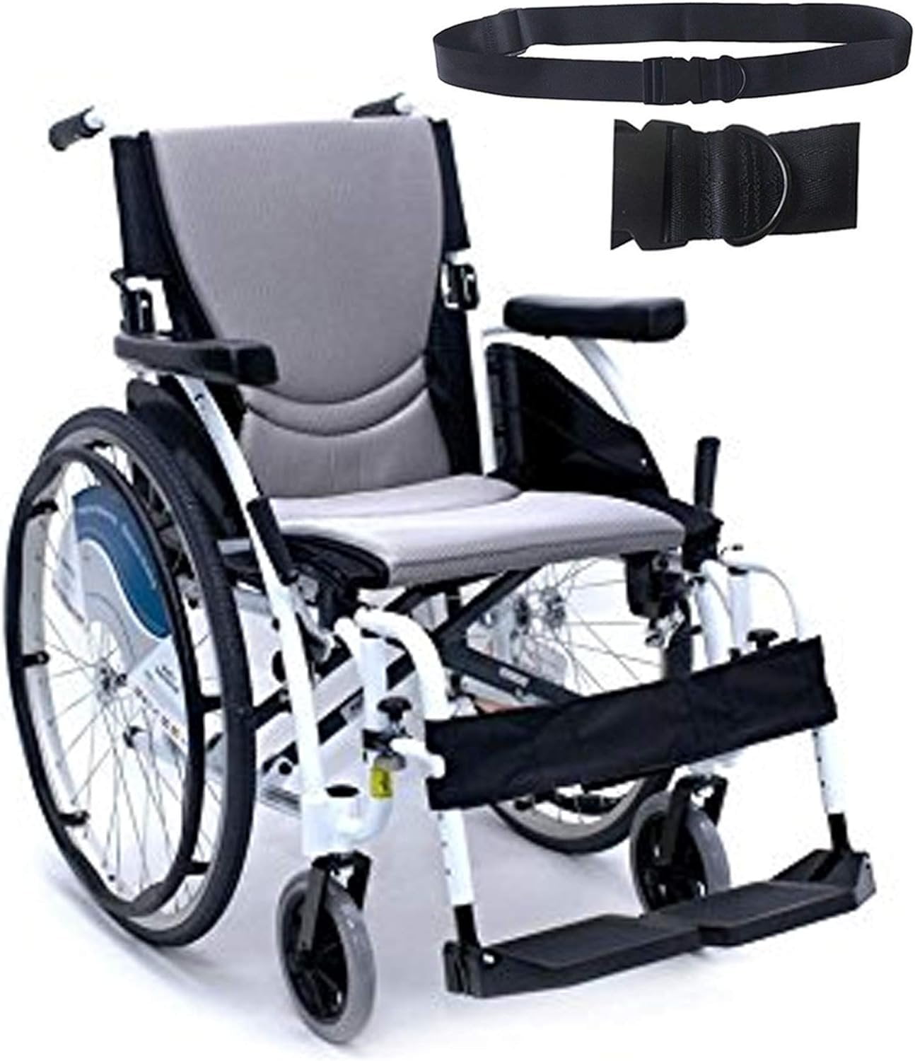 Karman Healthcare S-Ergo115F18WS Ultralight White Wheelchair, Frame ...