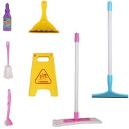 Kids Clean Set Toys Broom Baby Mop Dustpan Cleaning Tools Playset ...