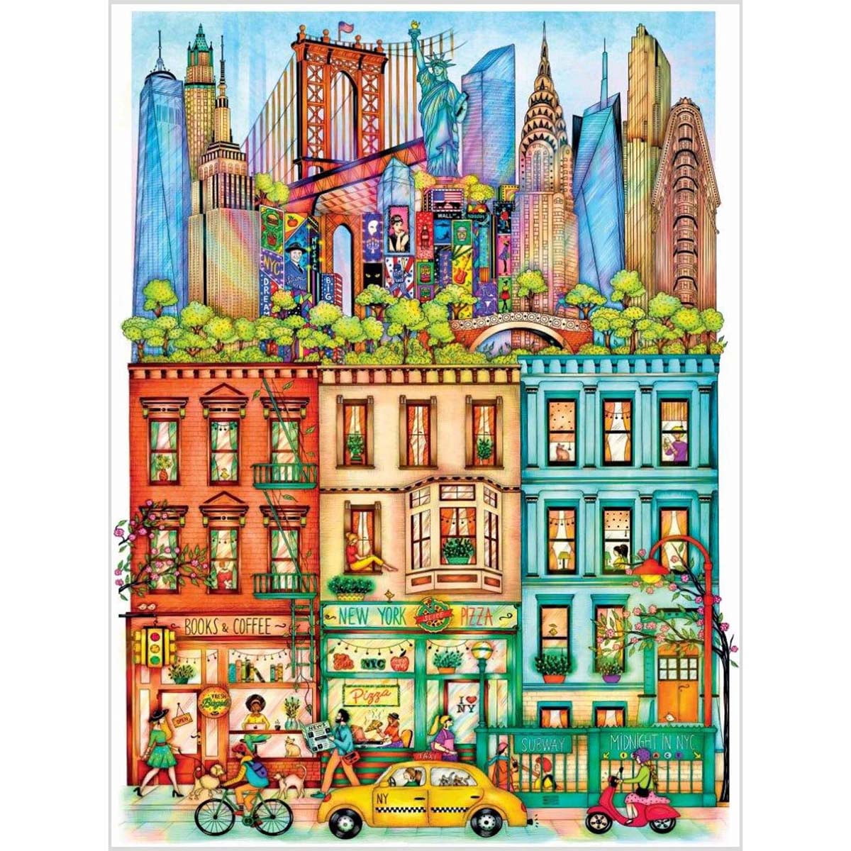 Karmin™ International Cities: New York Jigsaw Puzzle - Walmart.com