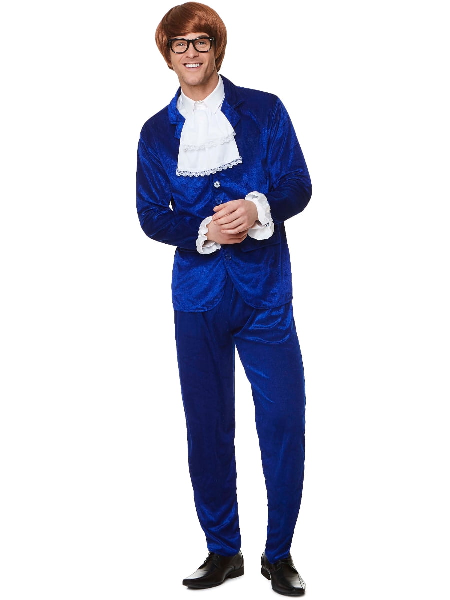 60s Spy Mr Mojo Men's Costume Small 34-36 - Walmart Business Supplies