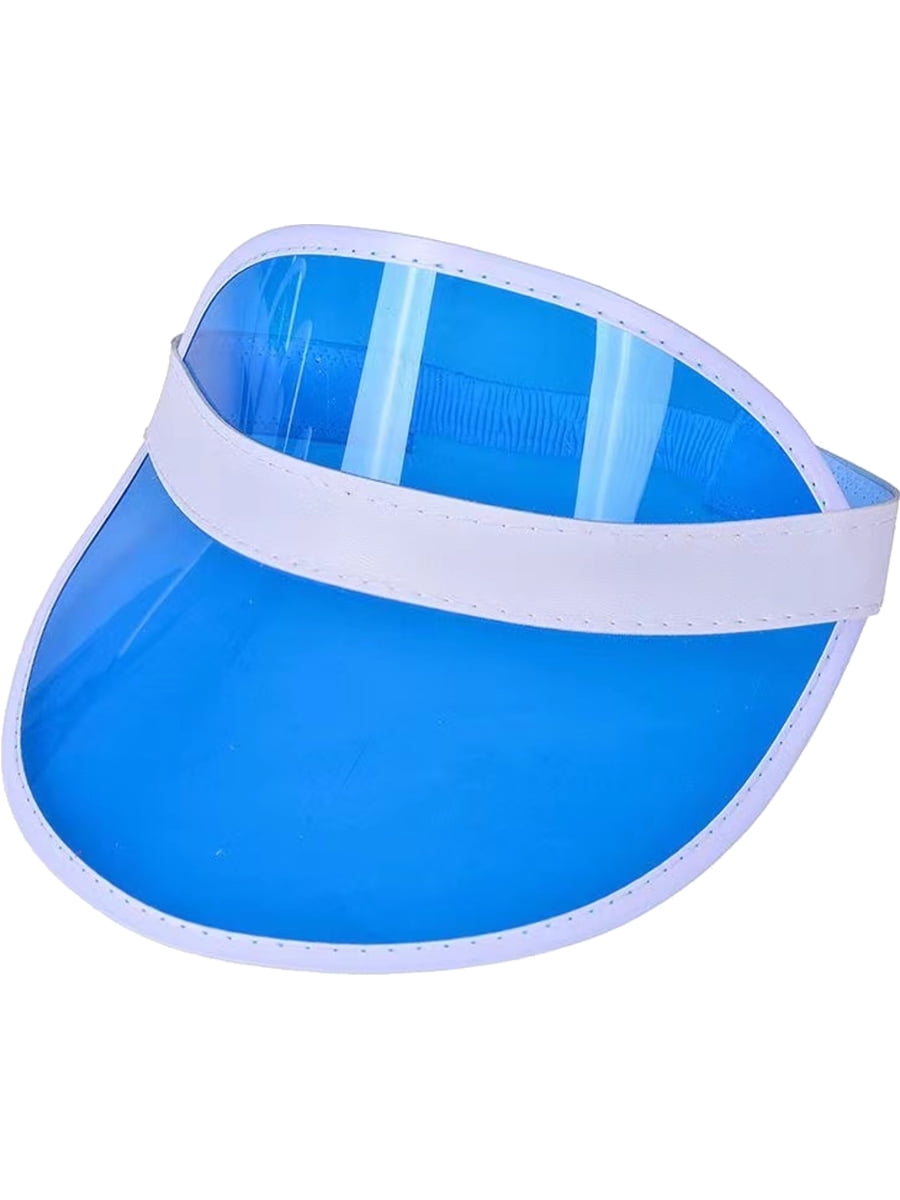 Karnival Costumes Adult's Blue Sun Visor Hat Costume Accessory - Walmart.com