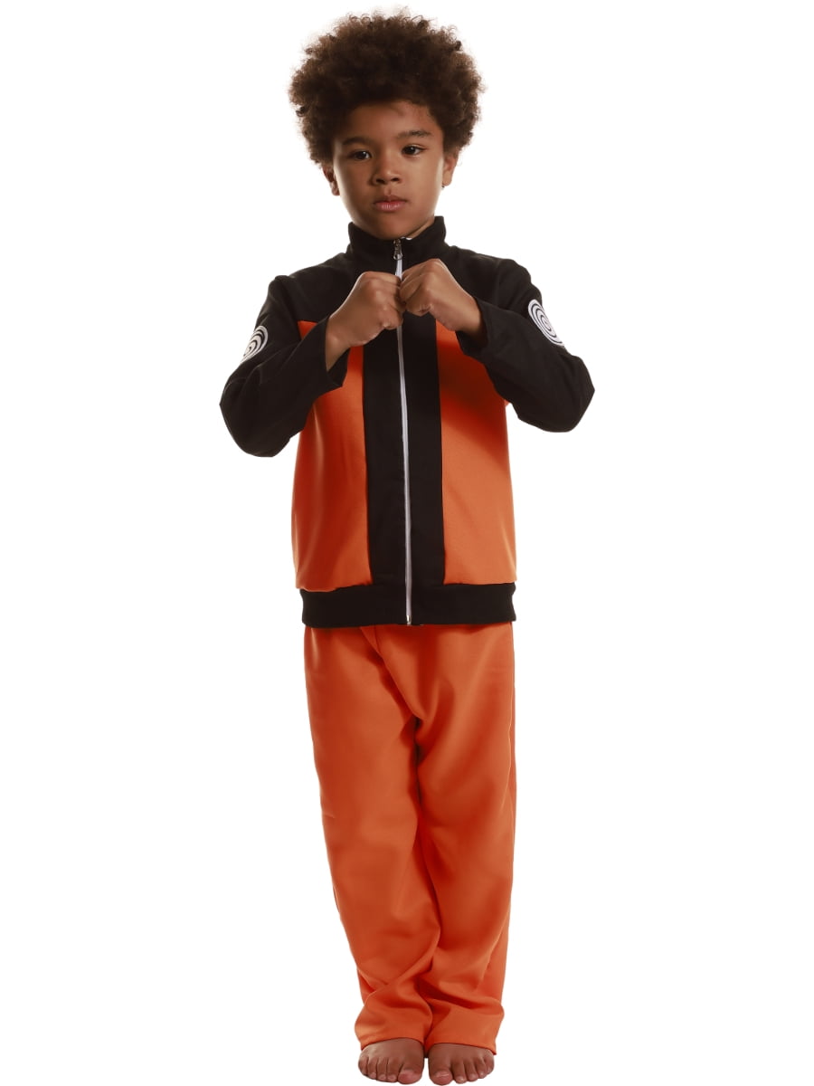 Karnival Costumes Anime Orange Ninja Boy's Costume Small 3-4 - Walmart.com