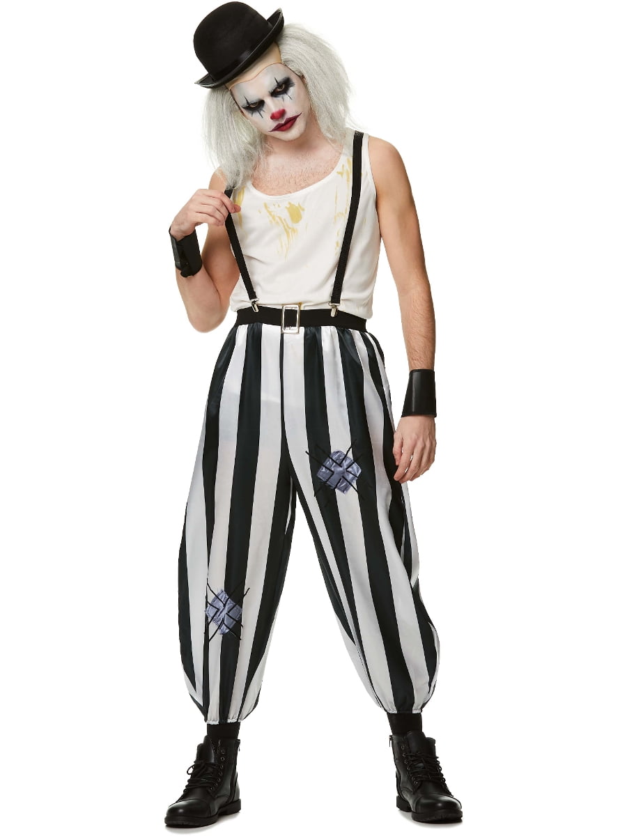 Deranged Killer Clown Men's Costume Medium 38-40 - Walmart.com