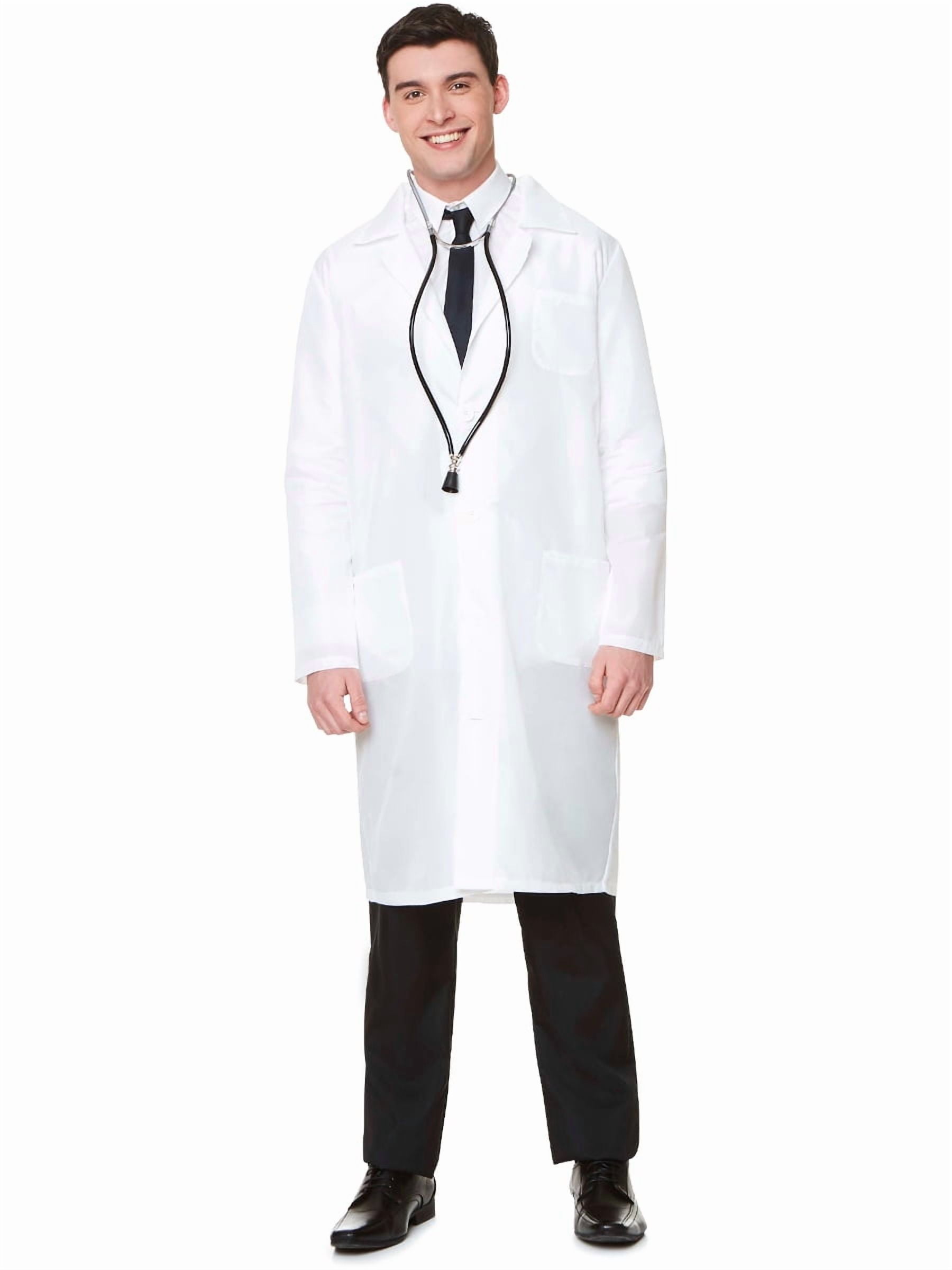 Karnival Costumes Doctor Lab Coat Men's Costume Medium 38-40 - Walmart.com