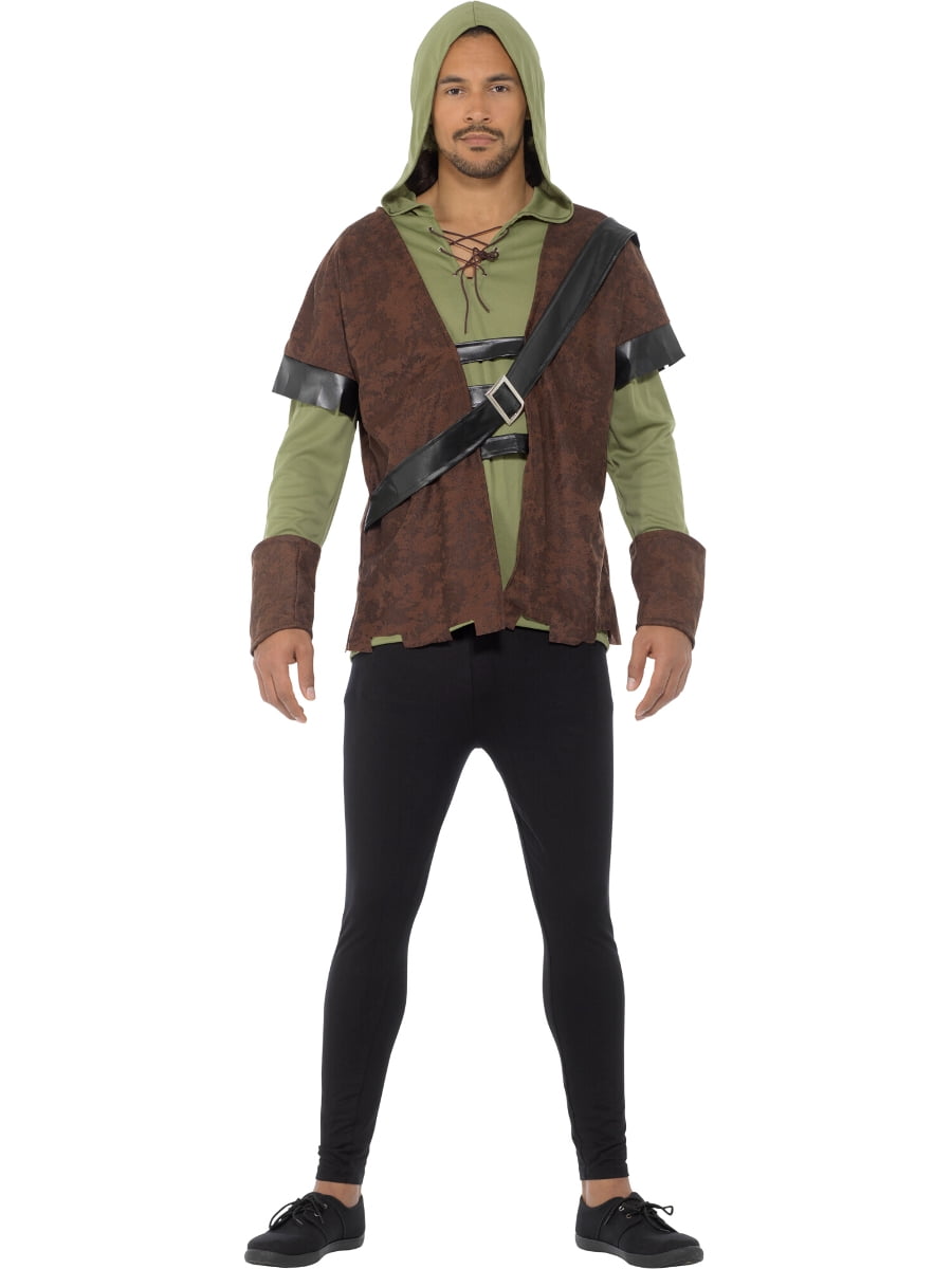 Karnival Costumes Adult Halloween Robin Hood Men's Costume Large 42-44 ...