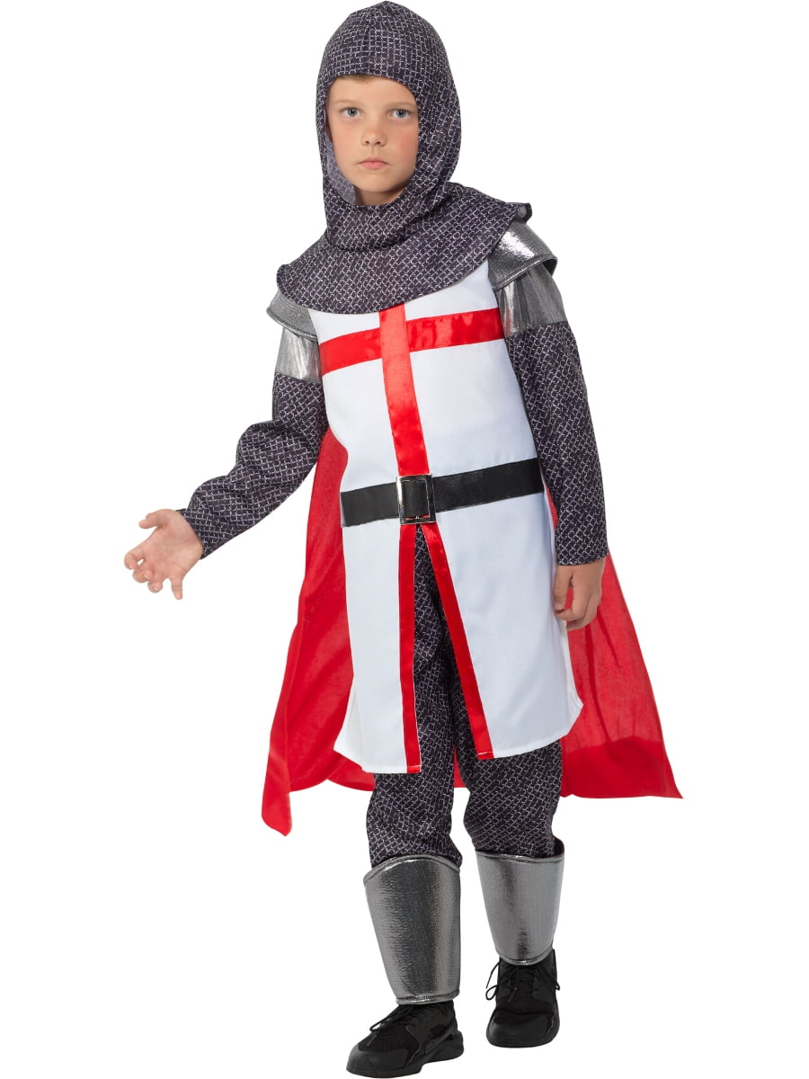 Medieval Knight Templar Boy's Costume Large 7-8 - Walmart.com