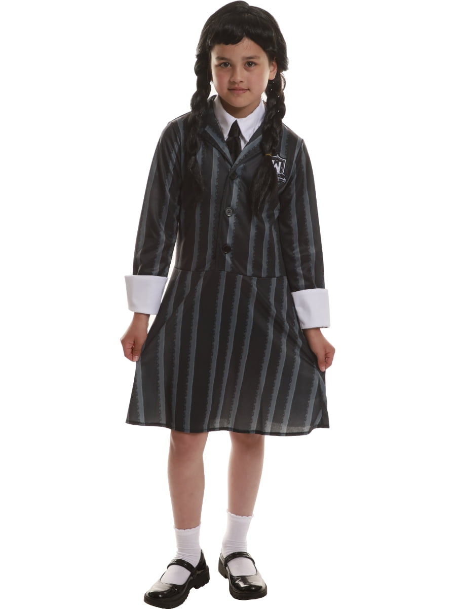 Karnival Costumes Spooky Family Gothic Prep School Uniform Girl's ...