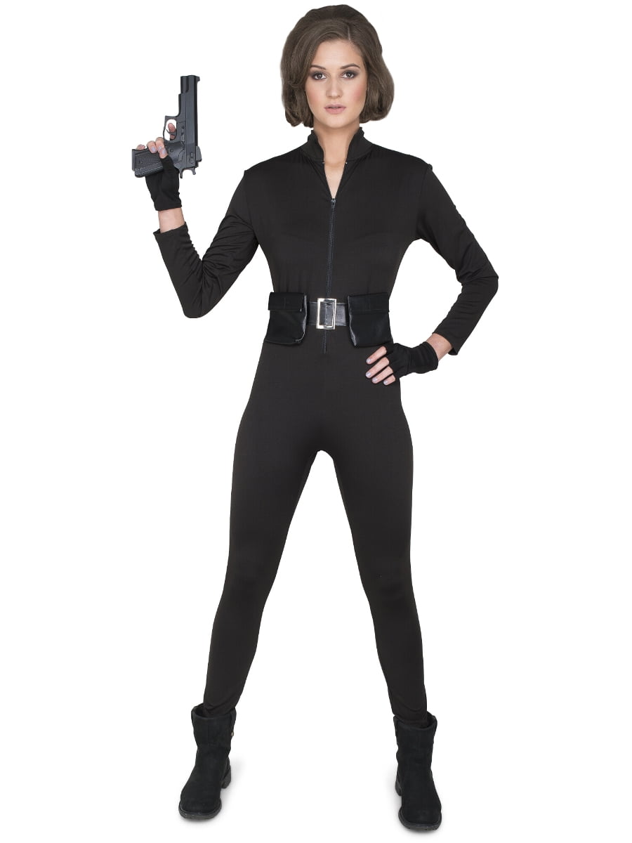 Karnival Costumes Sultry Assassin Operative Women's Costume X-Small 2-4 ...