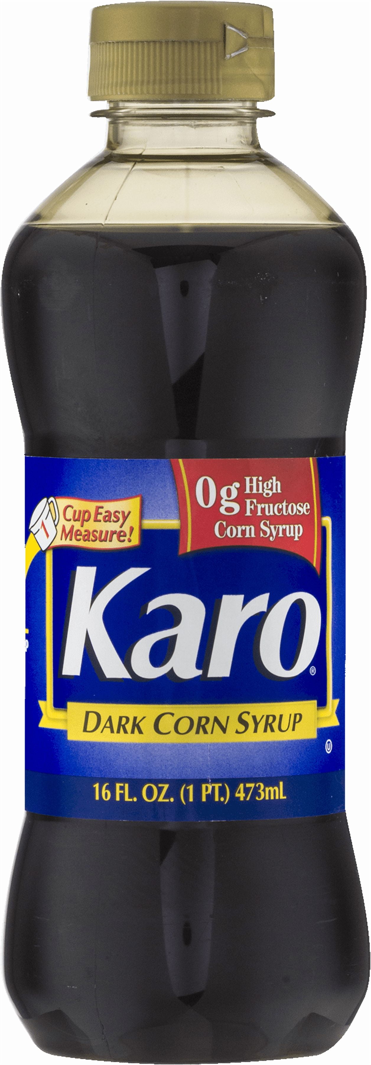 Karo Dark Corn Syrup, Natural Sweetness with Molasses, Gluten Free ...
