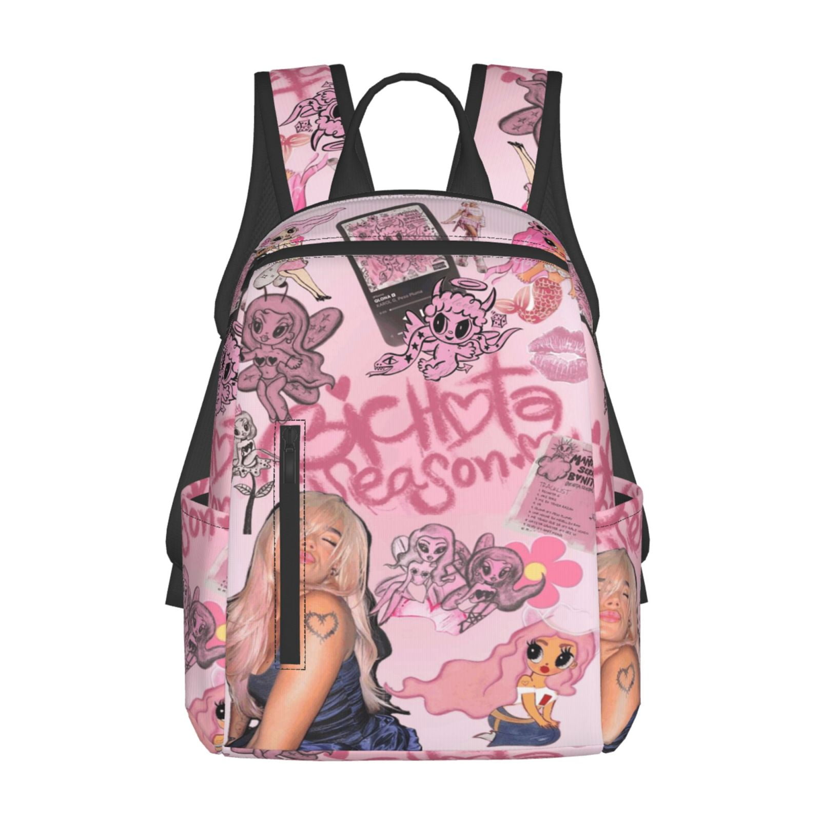 Karol G Backpacks Lightweight Bookbags Casual Daypack For Travel Work ...